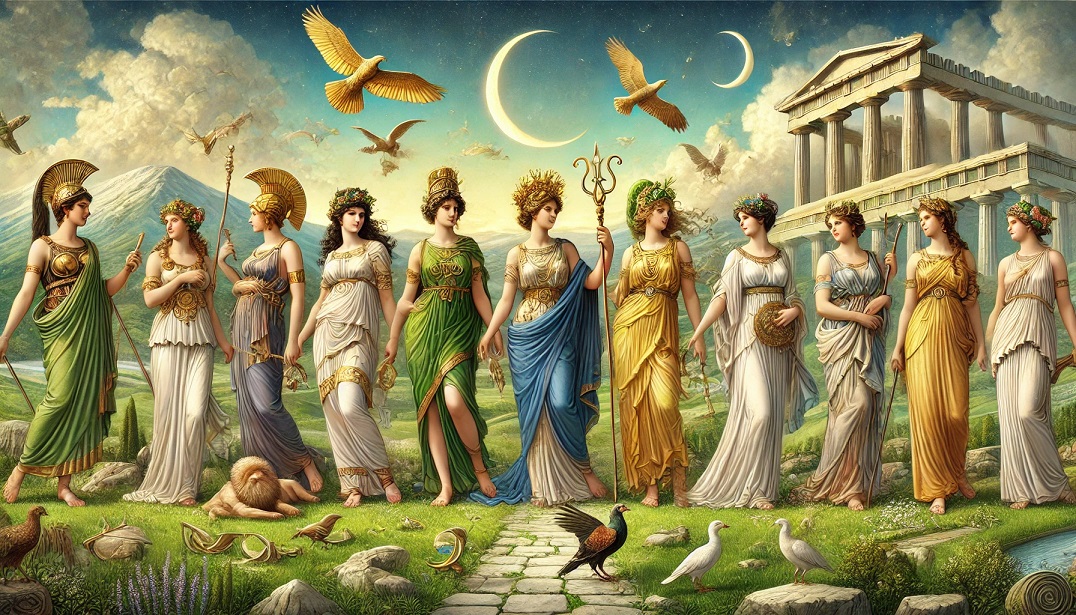 Musas, símbolos de inspiración para héroes y humanos - Mitología de ...